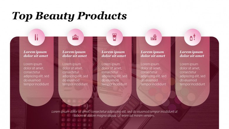 Beauty Products PowerPoint Slides